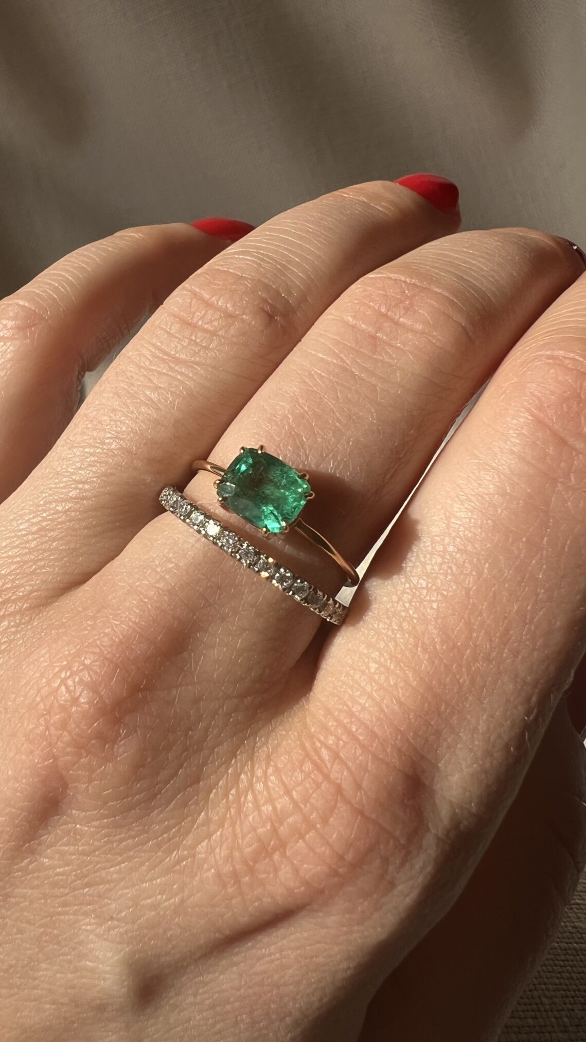 Minimalist design ring - Efirgems